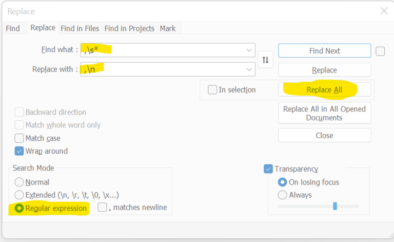 How To Break Lines At A Specific Character In Notepad Wiki ICT